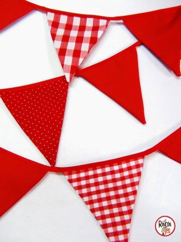 El Rincón de Teo: Cómo hacer una Banderola paso a paso! Hazlo Tú Misma ...