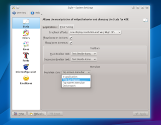 Kubuntu: How To Enable The KDE Appmenu [Global Menu Or Title Bar Button ...