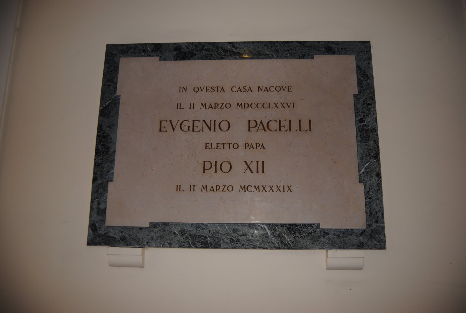 Orbis Catholicus Secundus: Rome Birthplace of Venerable Pius XII: To Be ...