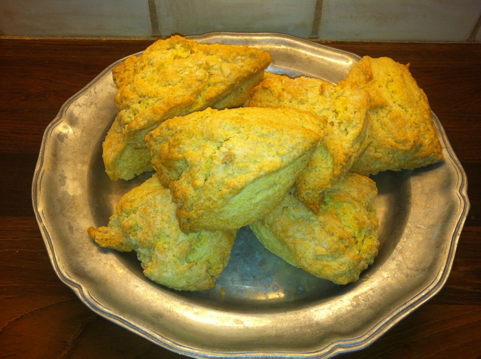 A Marmie Life: Lemon Pine Nut Scones