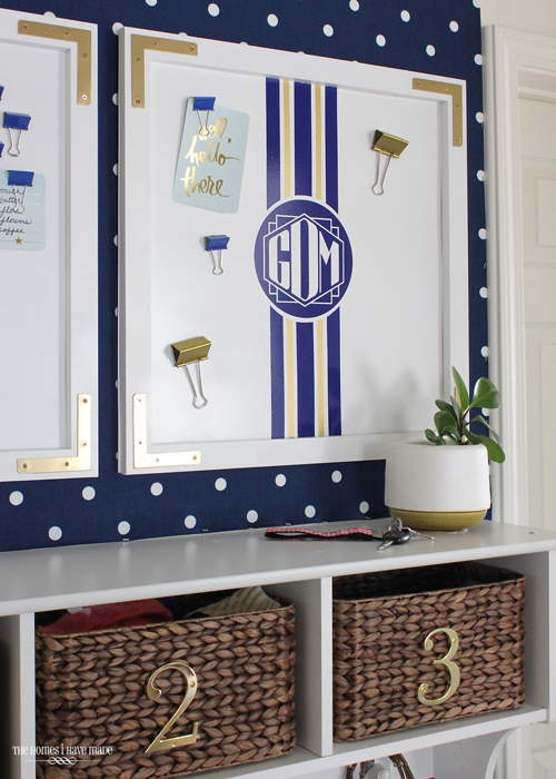 IHeart Organizing: UHeart Organizing: Pretty & Preppy Magnetic Memo Boards