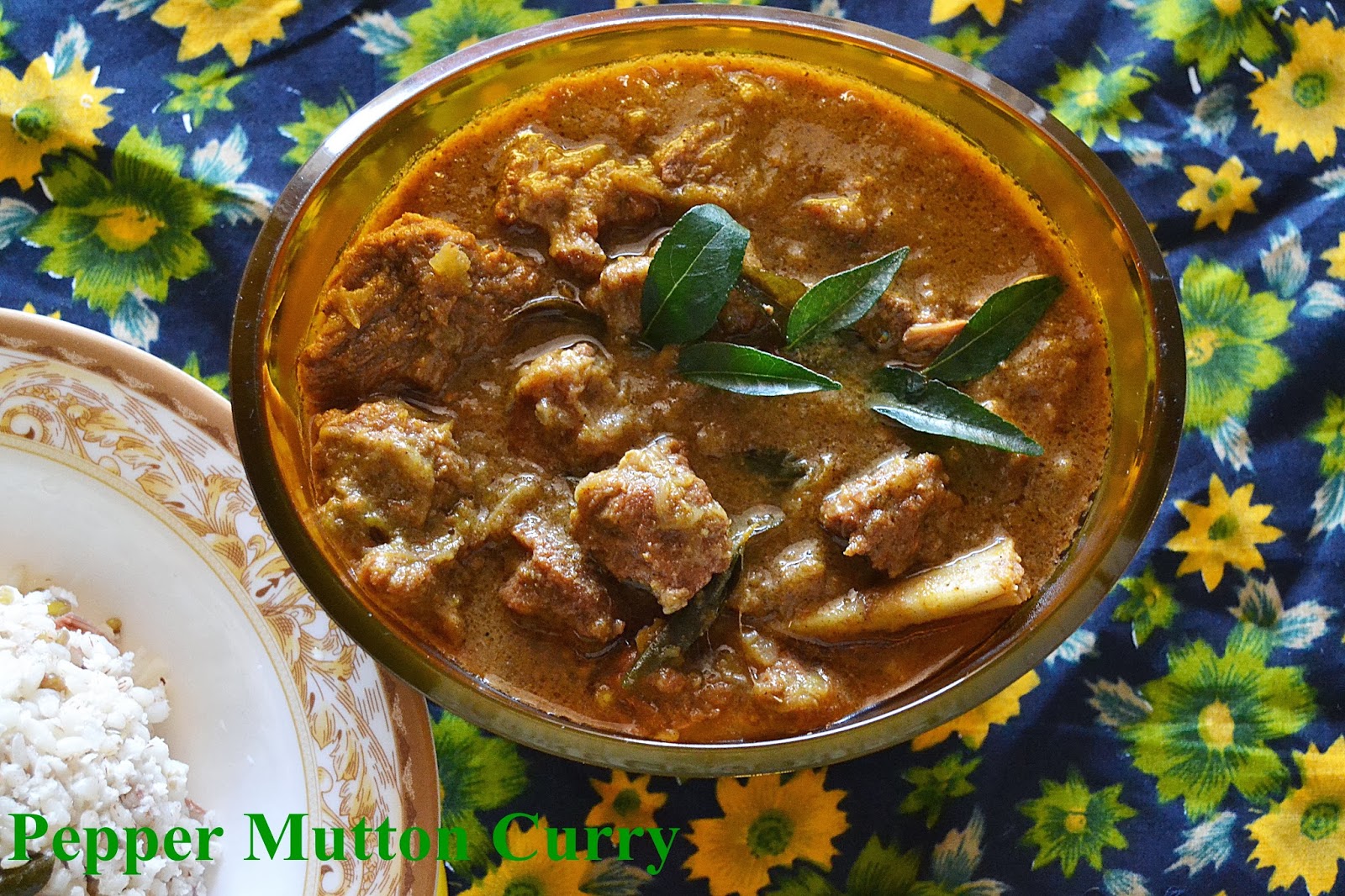 The Big Sweet Tooth: Pepper Mutton Curry