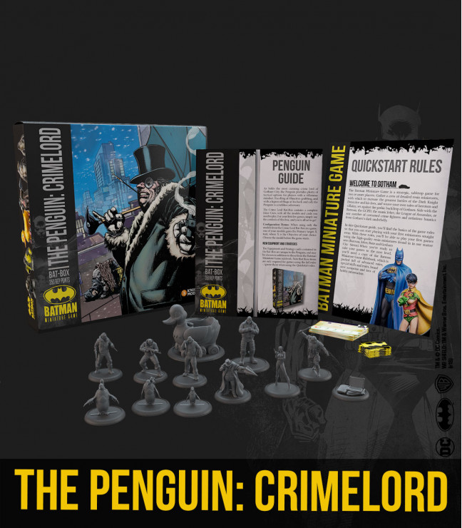 Gamer Addict Frank: Batman Miniature Game - The Penguin: Crimelord Bat-Box