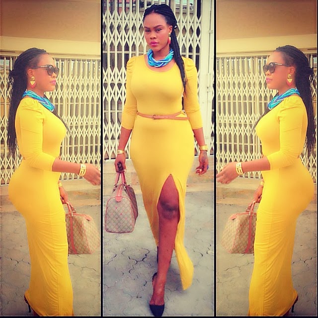 9japolitainment: Nollywood’s Chioma Okeke shares her hot outfits