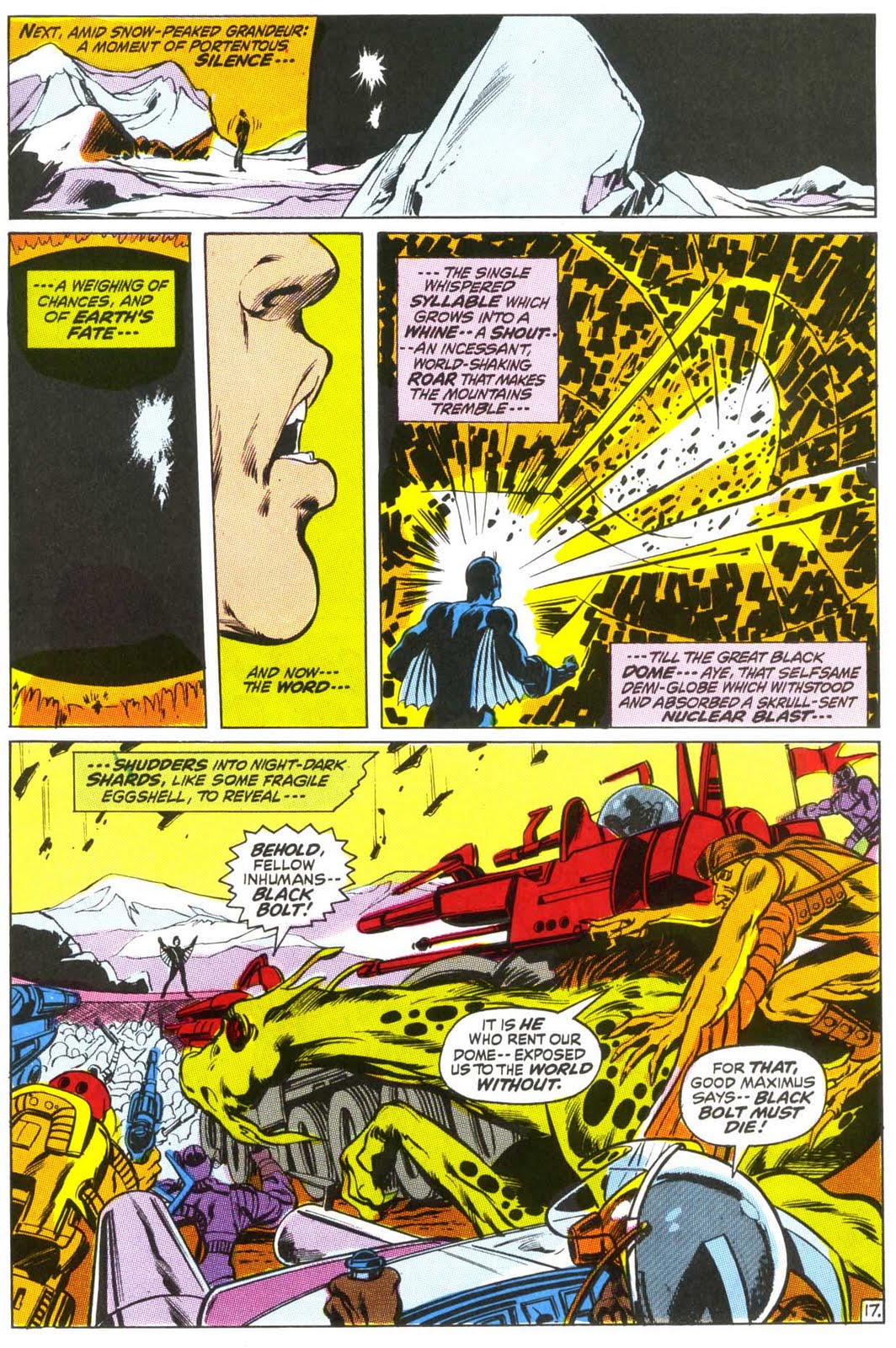 Pellucidar Offerings 3: Something Inhuman Avengers Tale By Neal Adams ...