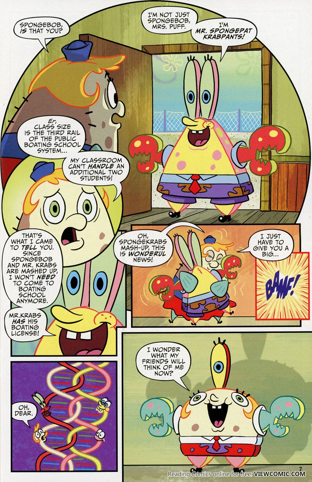 Comic Spongebob Sparkfasr