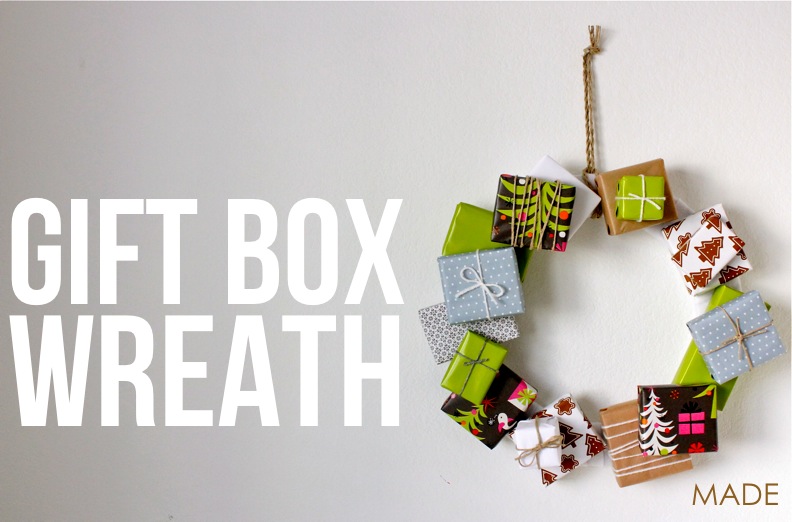 Gift Box Wreath - MADE EVERYDAY