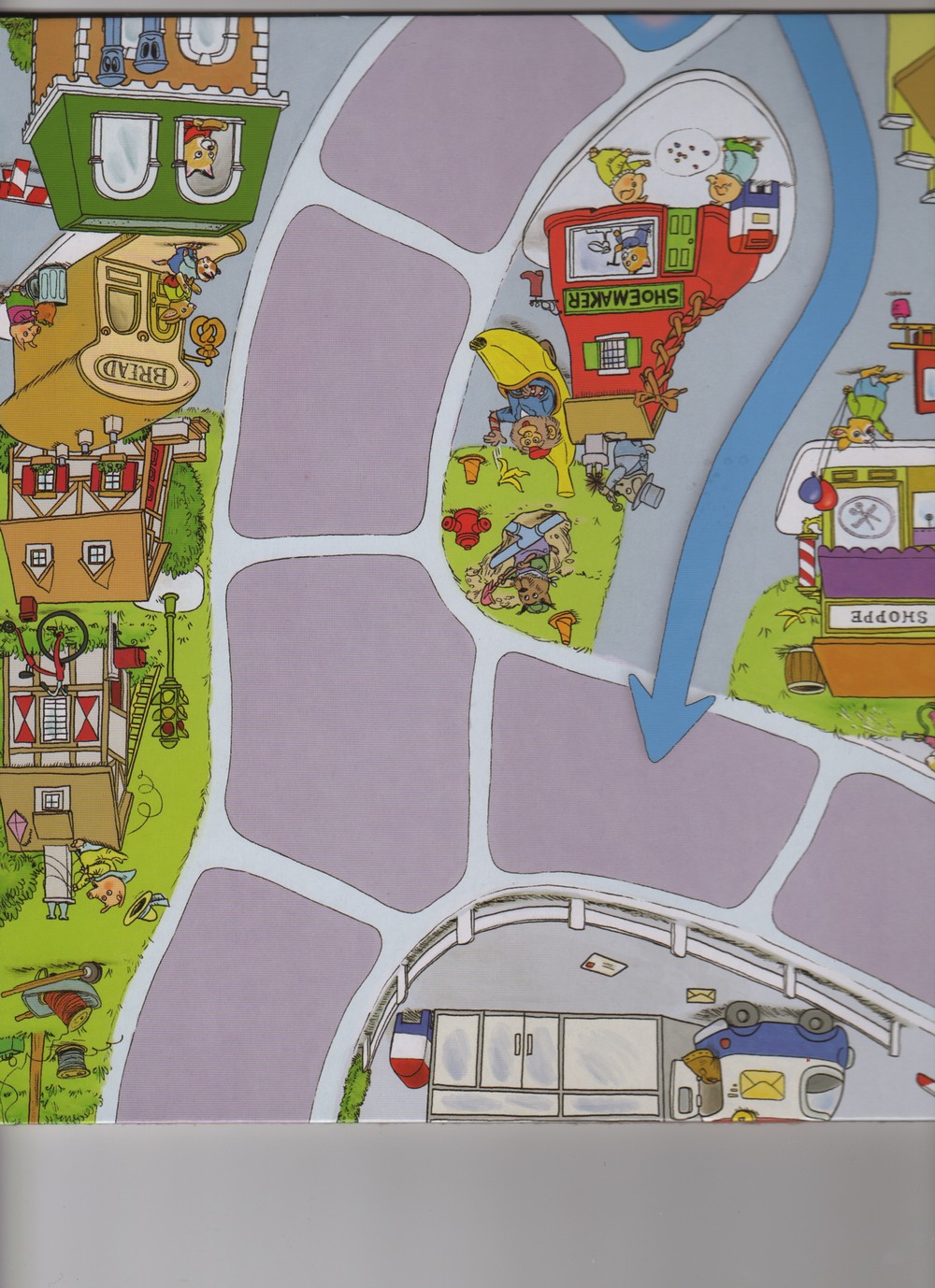 Boldogbaba: Busytown társas (teszvesz város) 3+ (angolul van)