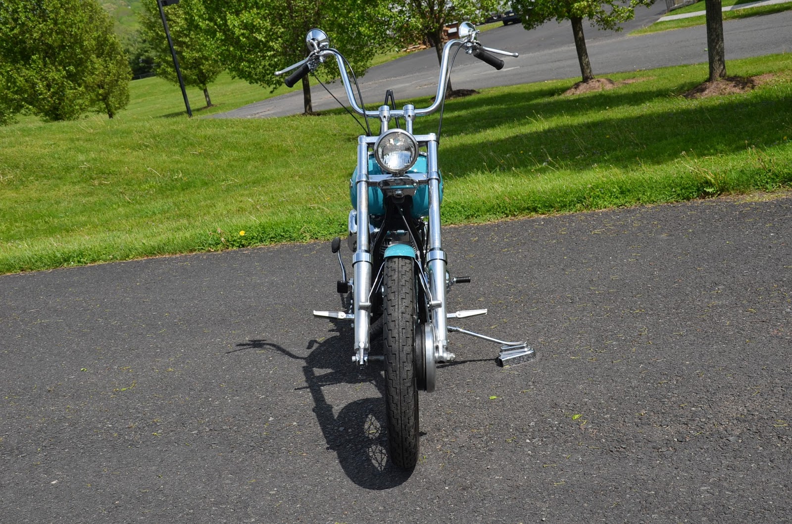 biker excalibur II: 1949 HARLEY DAVIDSON PANHEAD SHOVELHEAD CHOPPER by ...