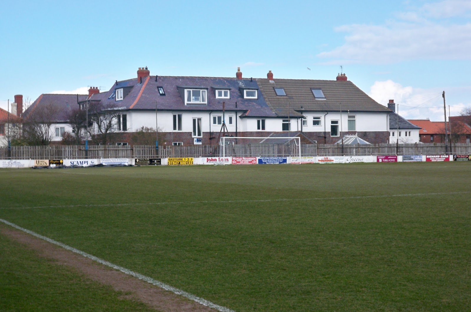 Football Grounds visited by Richard Bysouth: Whitby Town FC