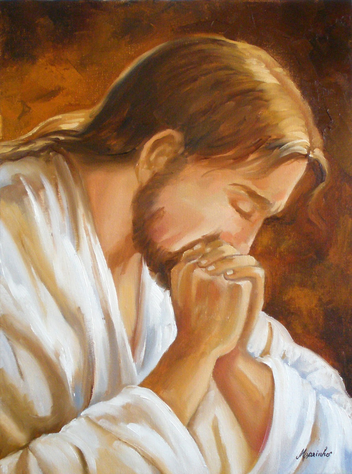 Blog'Art Maria José: Jesus Orando