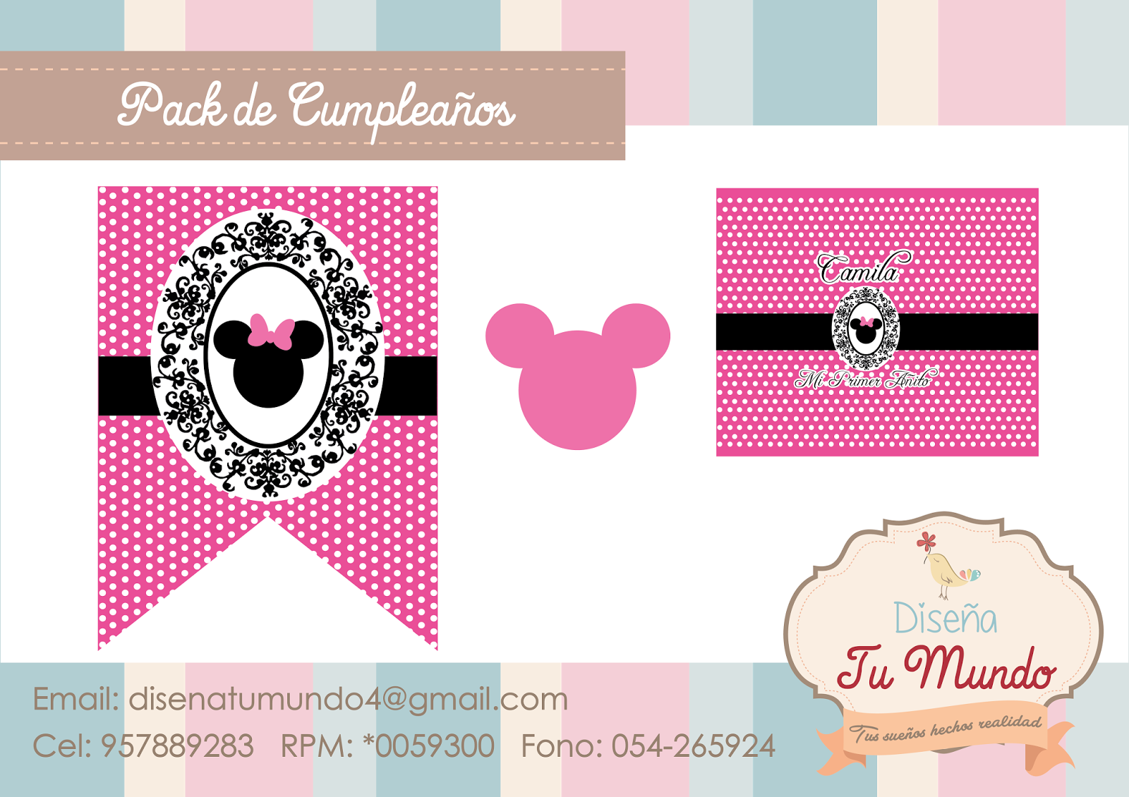 Diseña Tu Mundo: Mimmie Mouse