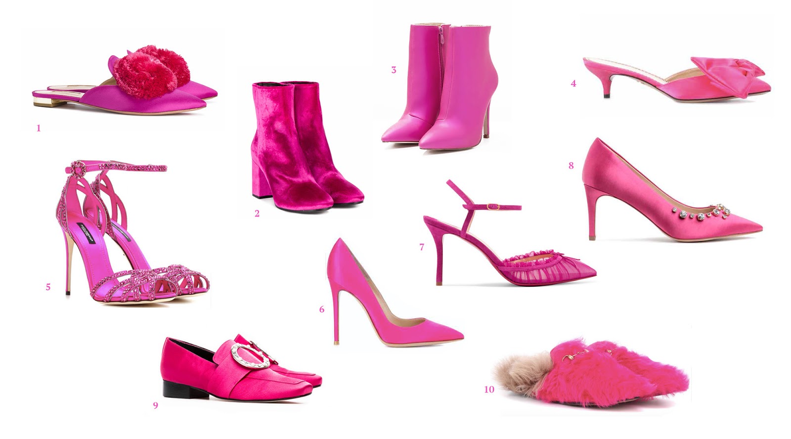 scostumista: THIS IS THE TREND:FUCHSIA SHOES