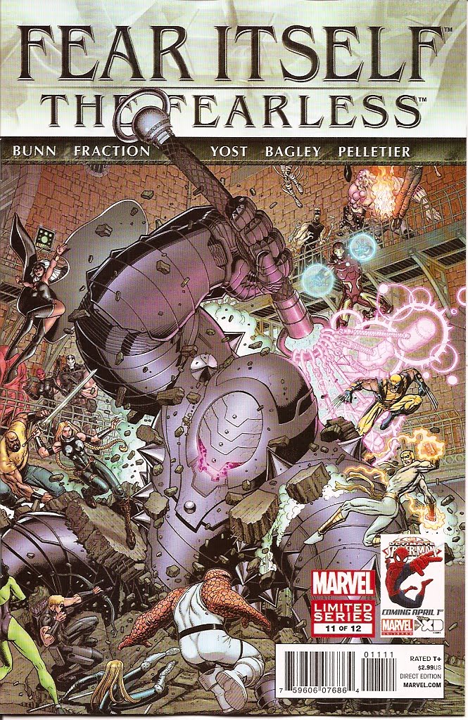 Chuck's Comic of the Day: Fear Itself: The Fearless #11 (of 12)