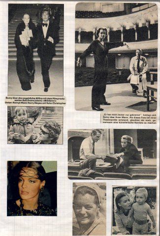 Model Romy Schneider