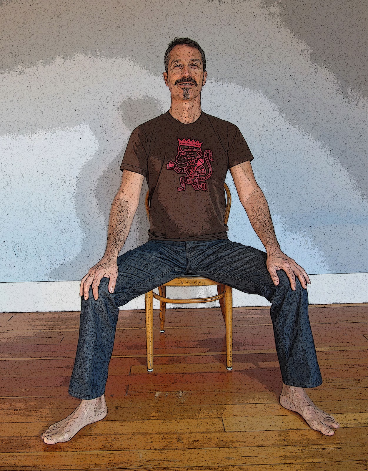 Healthy Everywhere: Featured Pose: Chair Seated Forward Bend