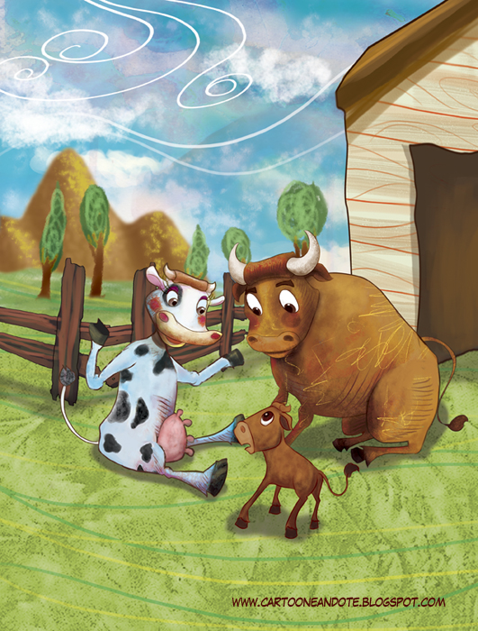 cartooneandote: MUKY .el torito.