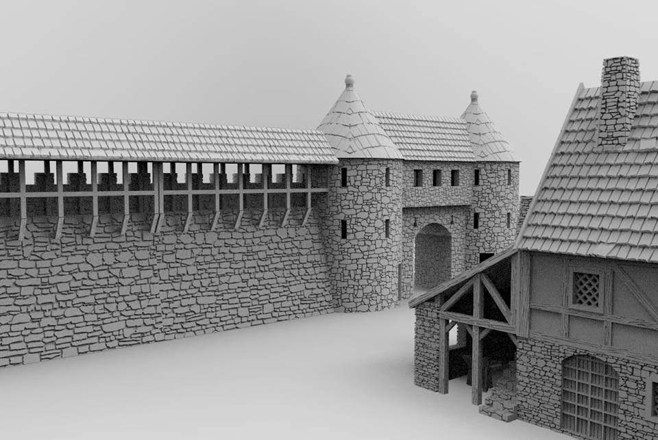 10mm Wargaming: Project Update #9: Medieval, 3d Printable Terrain for ...