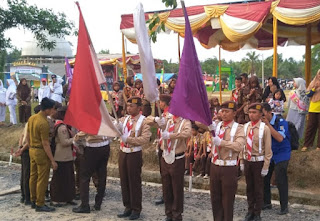 Kirab Panji Pramuka dan Acara Seni Budaya Berlangsung Meriah Di Apel ...