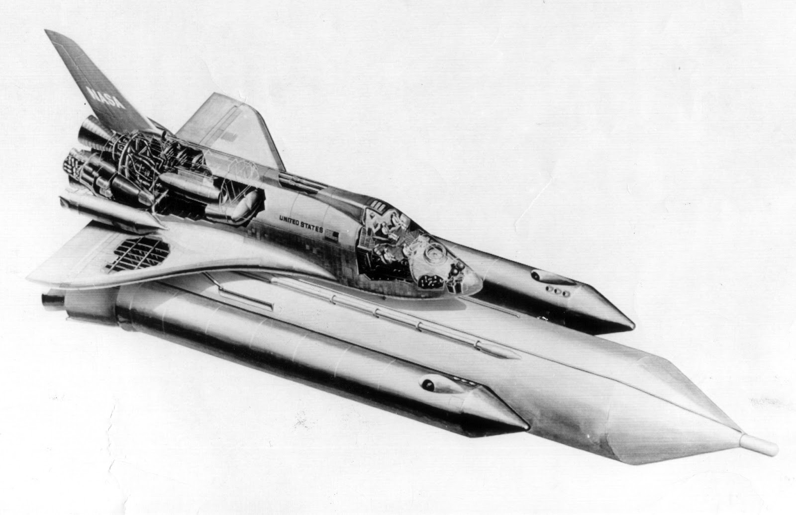 My Space Museum: Early Space Shuttle concept art