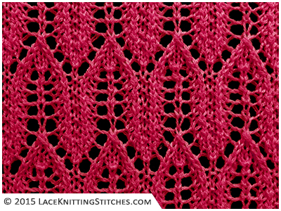 #13 Arrow 🧶 Lace Knitting Stitches