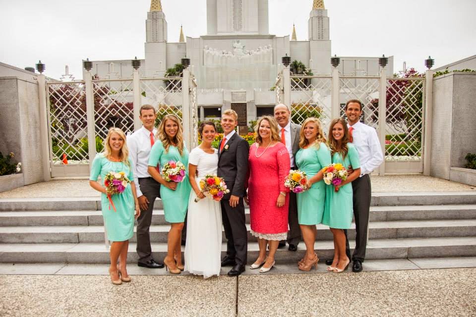 Flowers By Nikelle: Layton + Meredith: Colorful and Classy in California