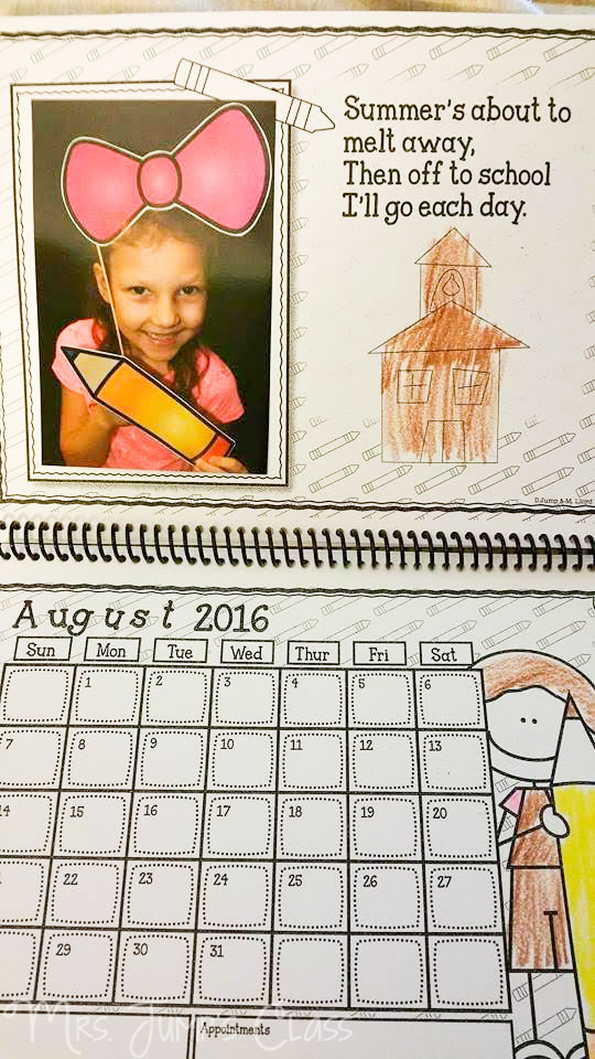 Christmas Calendar Parent Gift Ideas for the Classroom