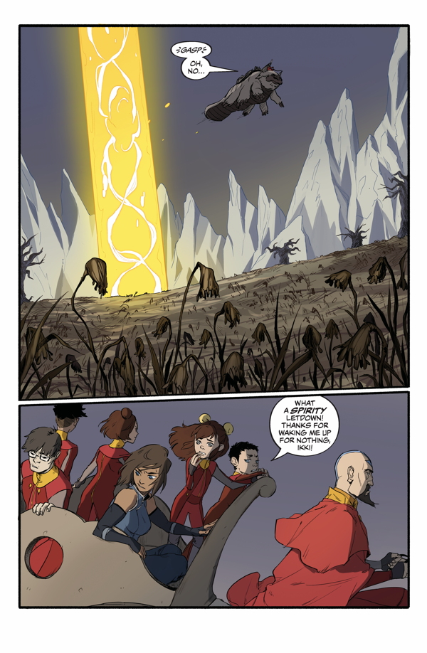 NickALive!: A Desolate Spirit World is Revealed in 'The Legend of Korra ...