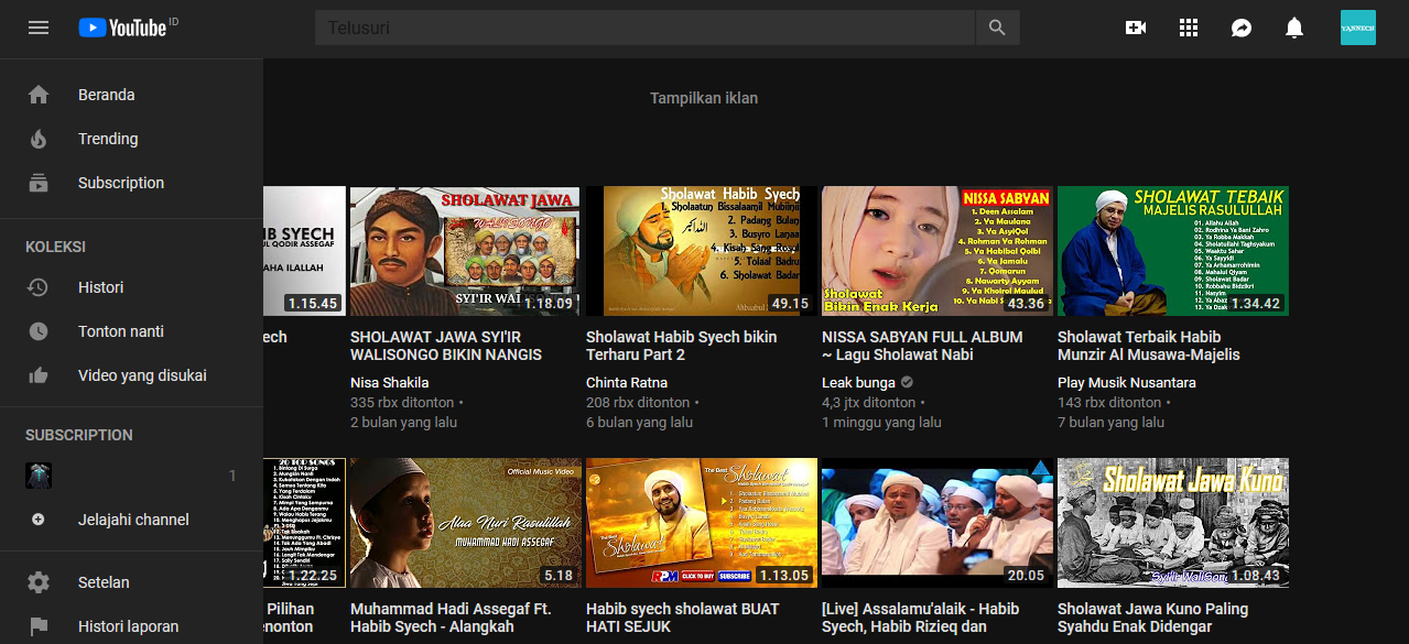 Cara Mengubah Tampilan Warna Youtube Terlihat Keren - Yannech.com