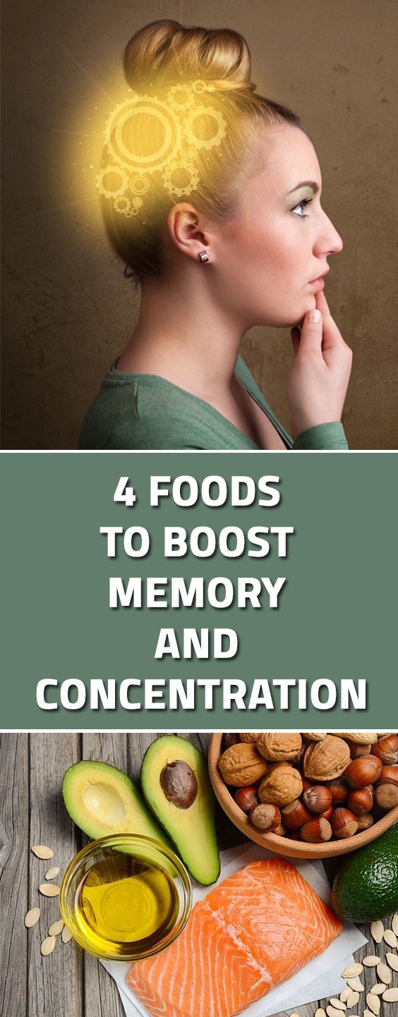 4 Foods to Boost Memory and Concentration - Healthy Lifestyle