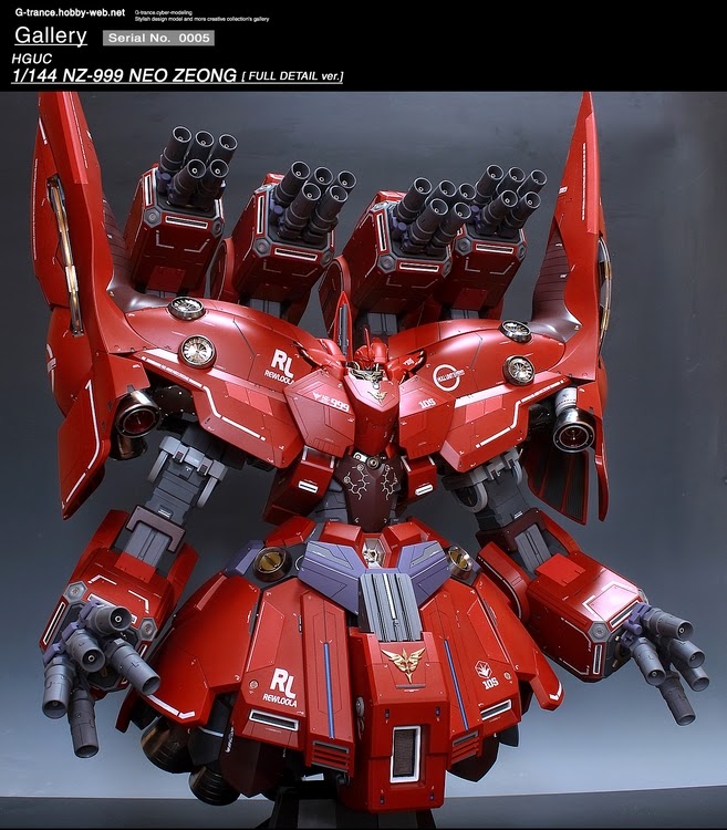 Custom Build: HGUC 1/144 NZ-999 Neo Zeong (High Detail ver.)