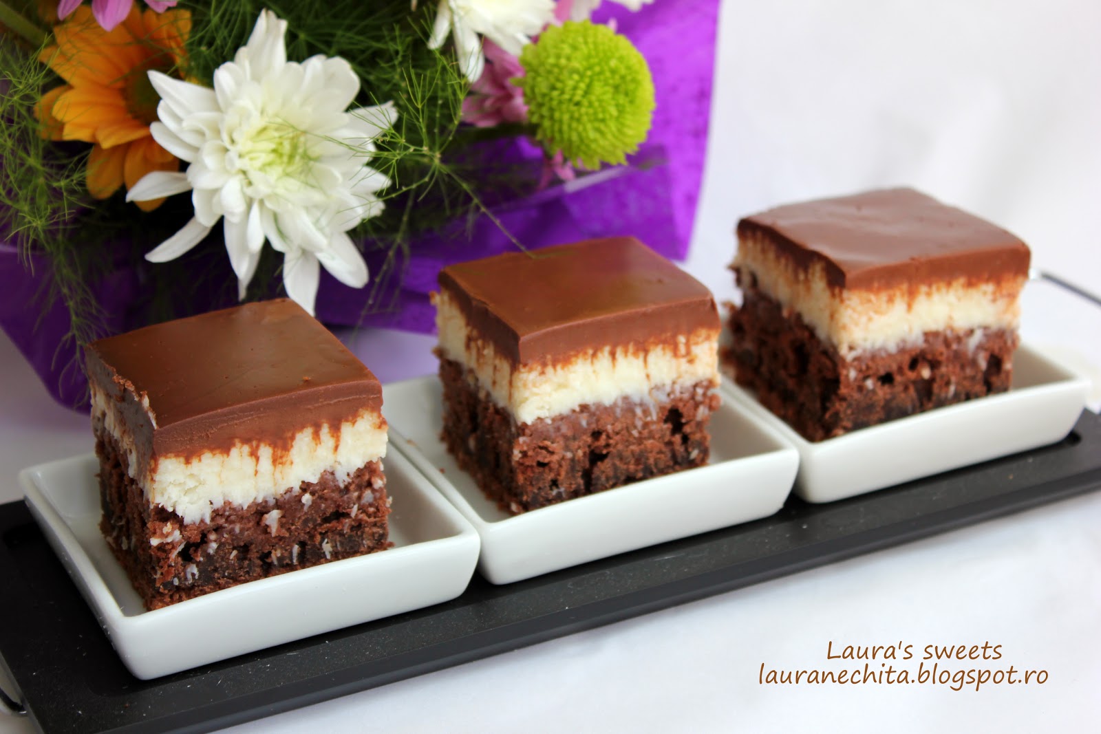 Prajitura Bounty - LauraSweets.ro