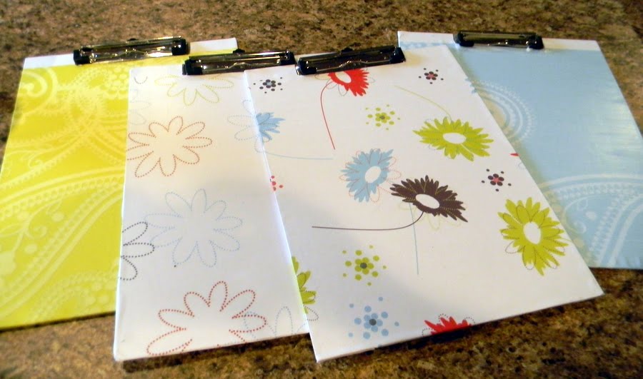 My LilliBean: Organization Station-(Phase 1)-Living Room-Clipboard Redo