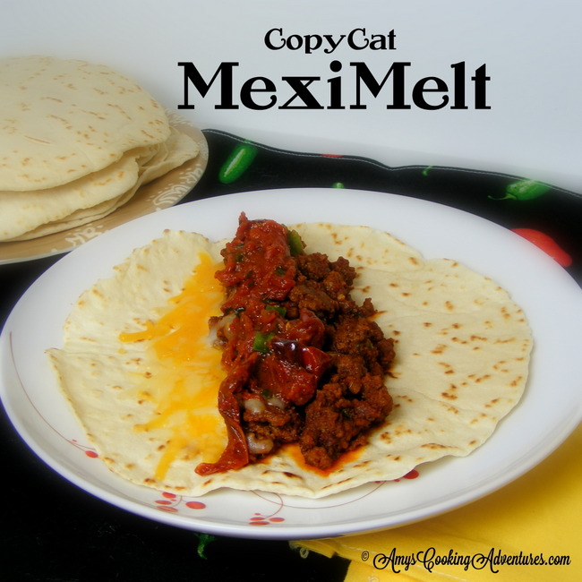 Copy Cat Taco Bell MexiMelt: SRS