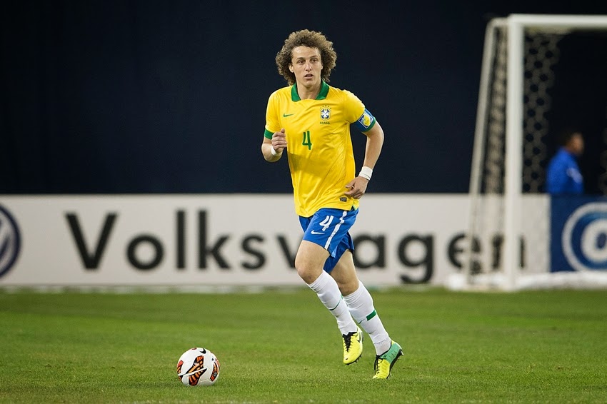 Players Gallery: David Luiz Brazil Defender Soccer Player Bio News ...