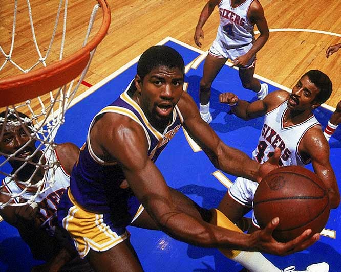 Magic Johnson, un rookie que se obstinó en hacer de Jabbar - Respirando ...