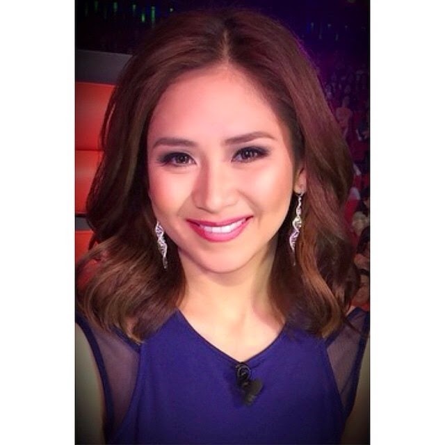Sarah Geronimo on the first Live Show of The Voice of the Philippines ...