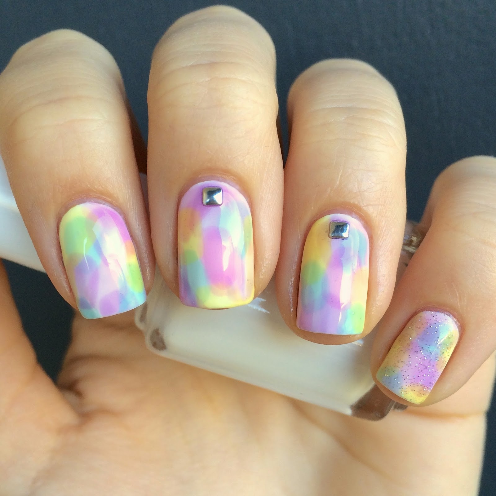 Nails Always Polished: Fancy Friday: Watercolor