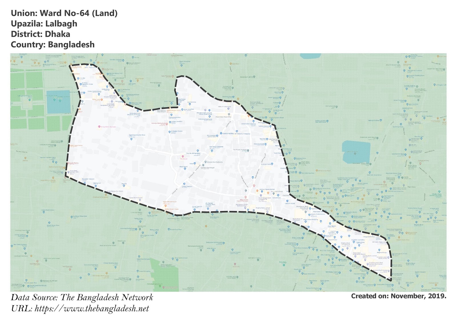 Ward No-64, Lalbagh, Dhaka