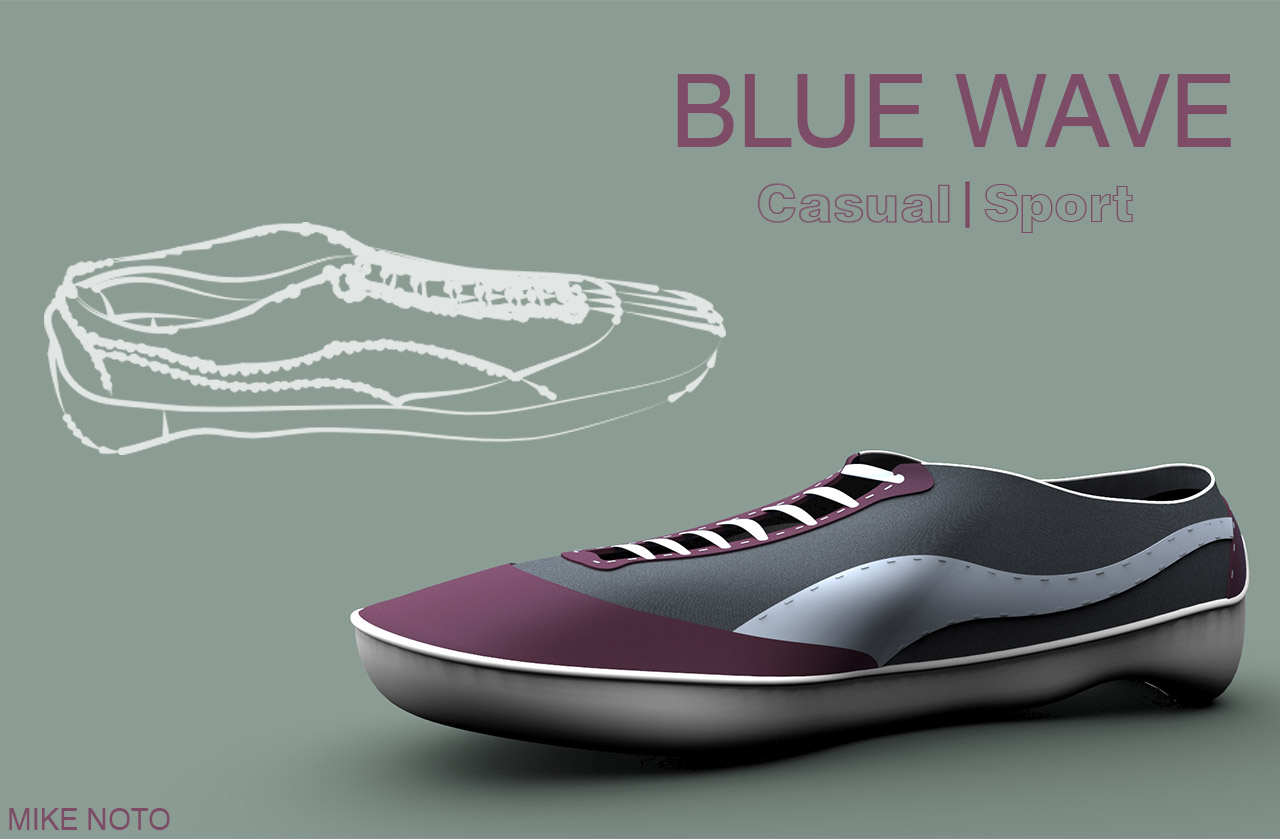 ELDS 205: Computer Aided Product Design: Mike Noto: Shoe Model