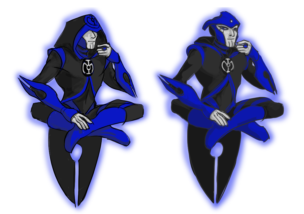 Goin' in For the Kill: Blue Lantern Razer (the only way I can properly express my love for GLTAS)