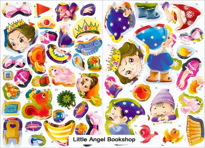 Little Angel Bookshop: Sticker Bks