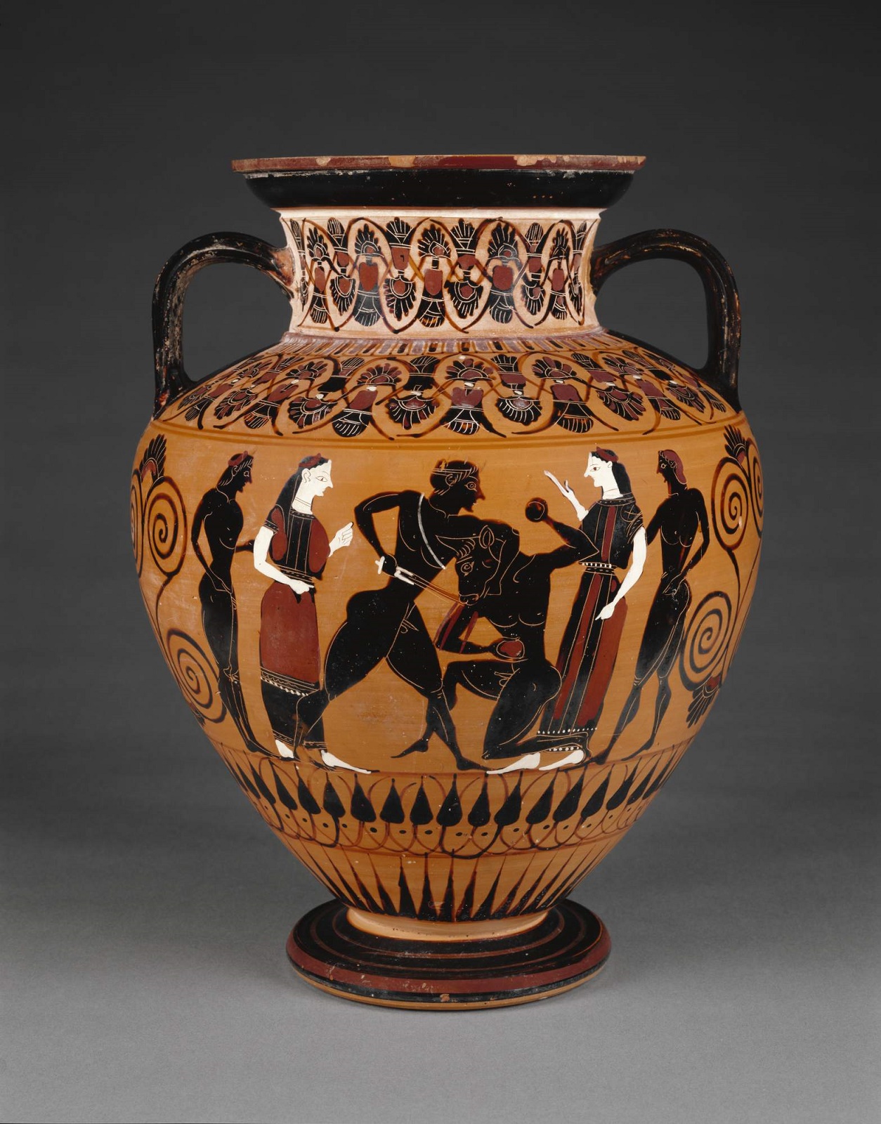 Spencer Alley: Theseus - Painted Terracotta from Ancient Greece