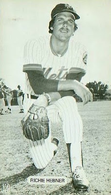 Former Mets Third Baseman: "The Grave Digger" Richie Hebner (1979)