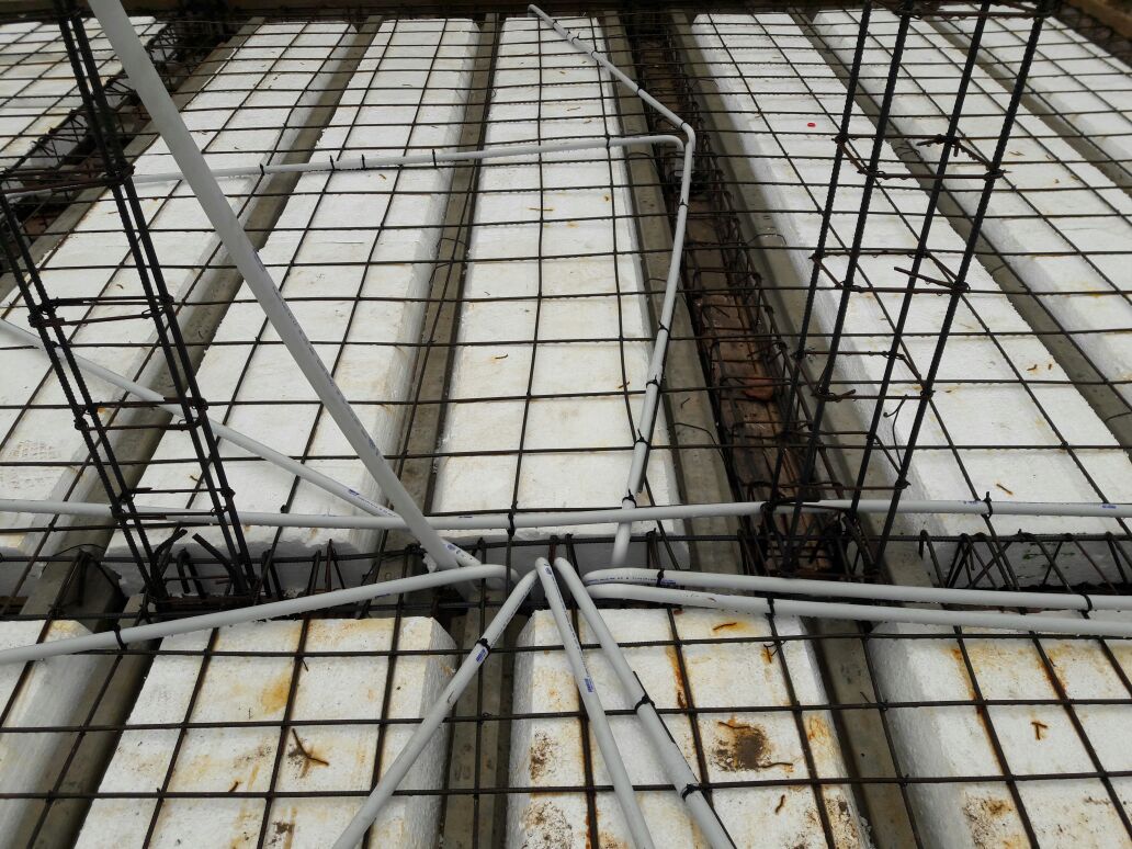 Instalaciones en techos de loza. - Garcia Instalaciones