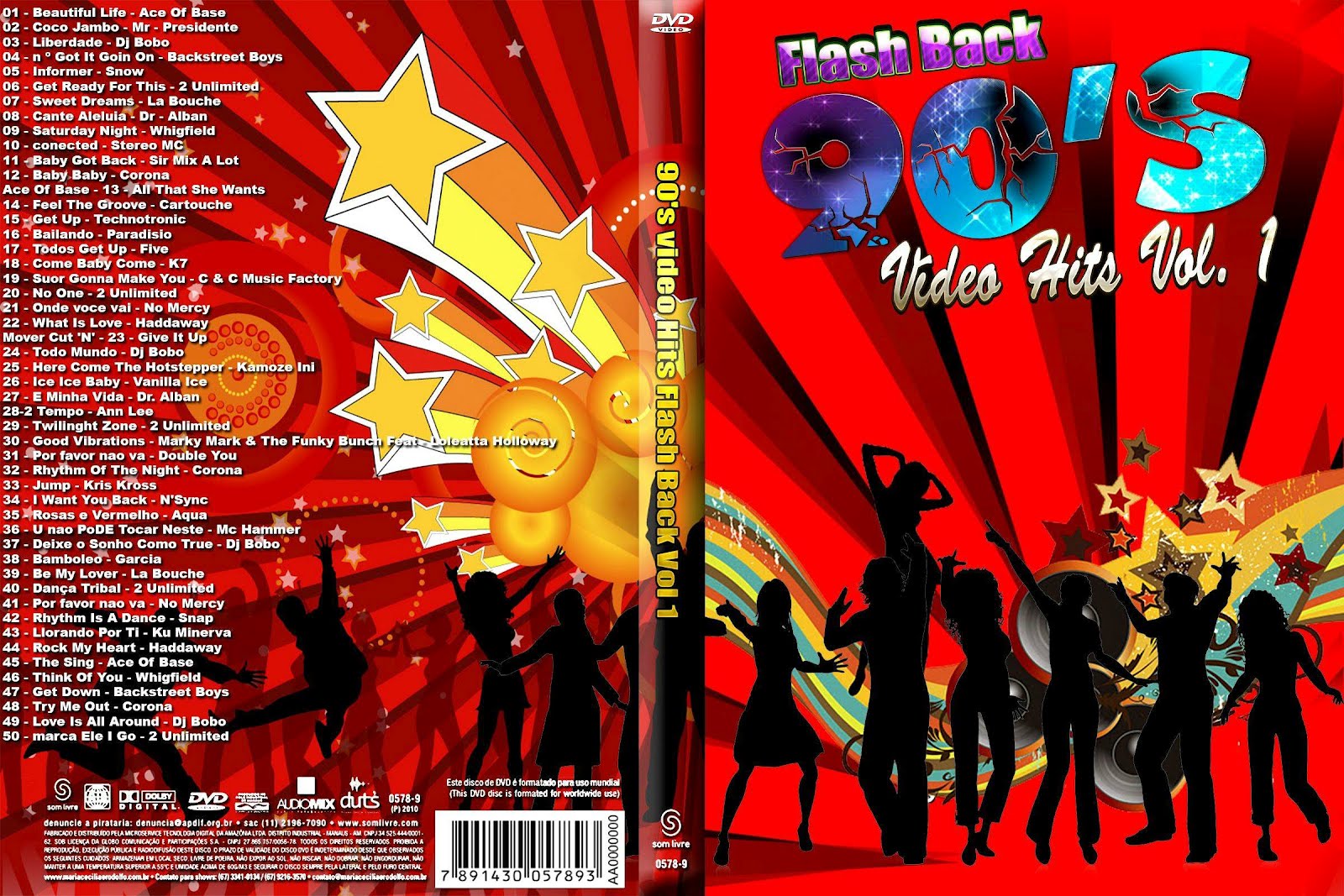 FLASH BACK 90 VIDEO HITS VOL 1 ~ SHOW DAS CAPAS