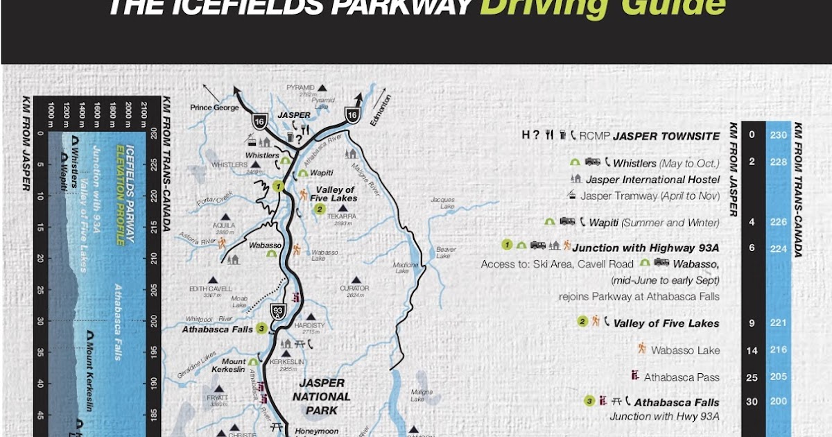 Wheelchair Wandering: Canadian Rockies: Icefields Parkway