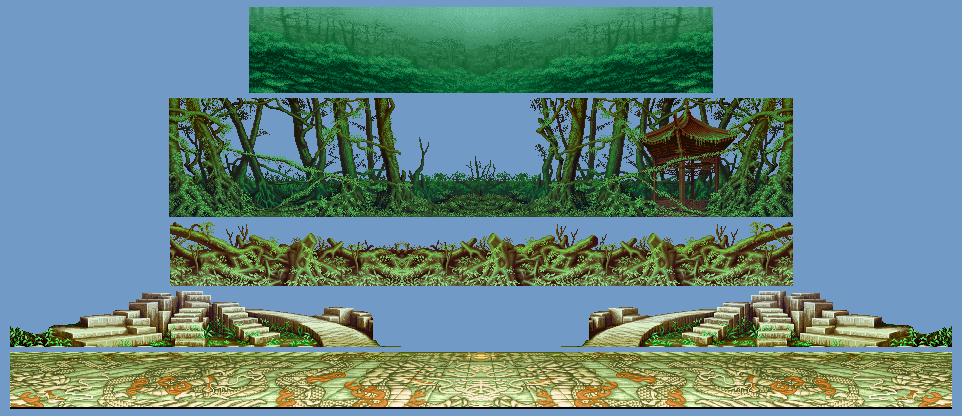 Sprite Fx: Sprite Background Plants