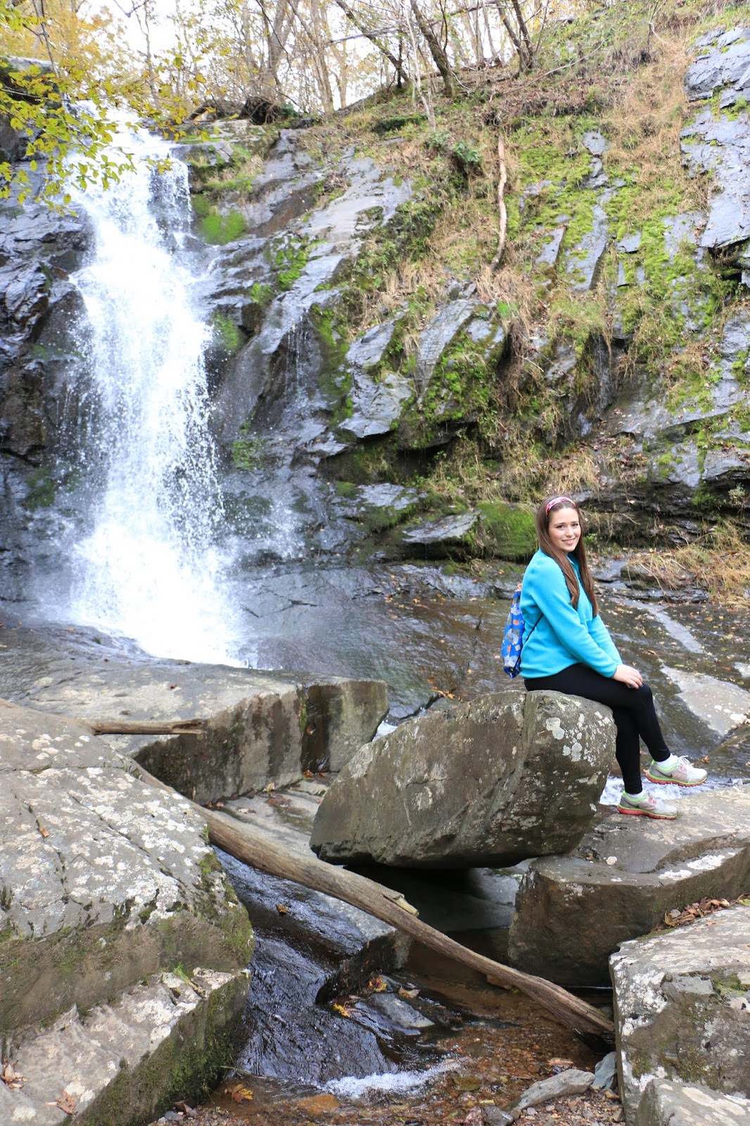 Virginia Travel Guide: Jones Run Falls in Shenandoah National Park ...