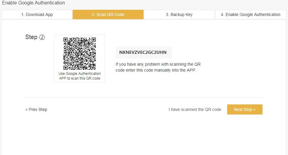 Activate 2FA security - Step by Step Guide for Cryptocurrency exchanges ...